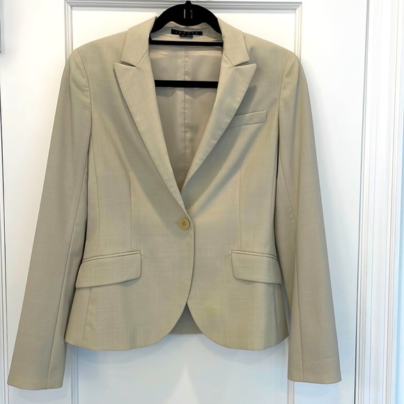 Theory | Jackets & Coats | Theory Light Beige Cream Suit Blazer | Poshmark